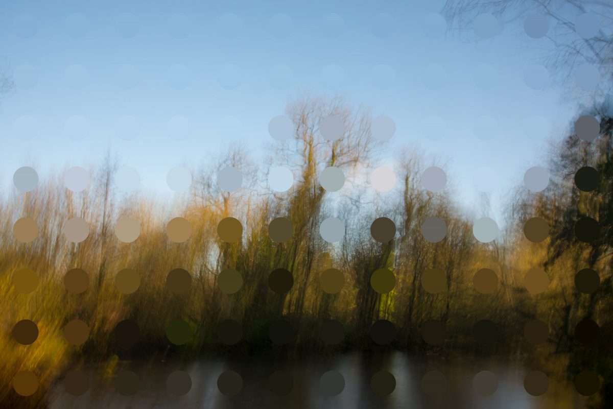 Landscape with Dots no. 13 – Matthew Rudd Art