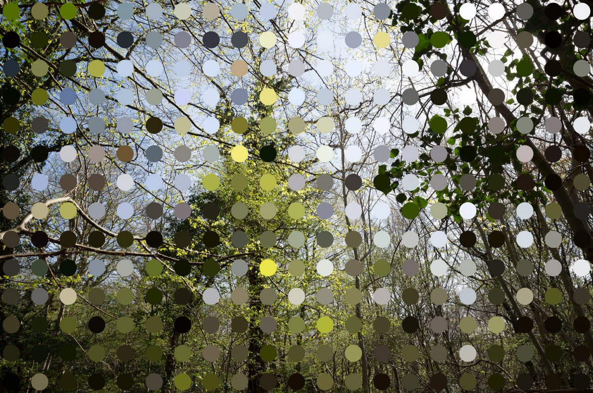 Landscape with Dots no. 3 – Matthew Rudd Art